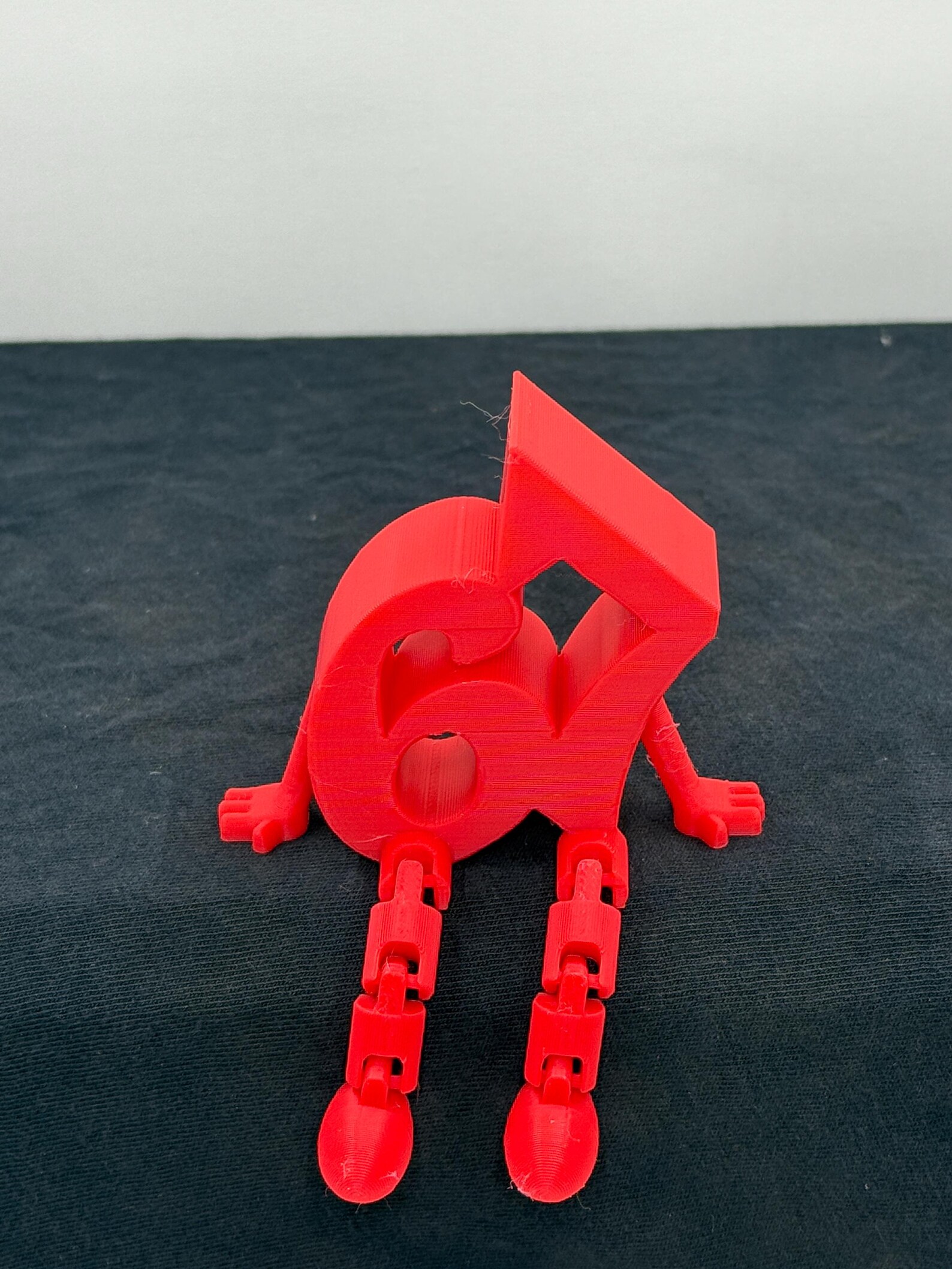 3D Printed 67 Flexi Buddy | Flexible Number Figure | Articulated Fidget ...