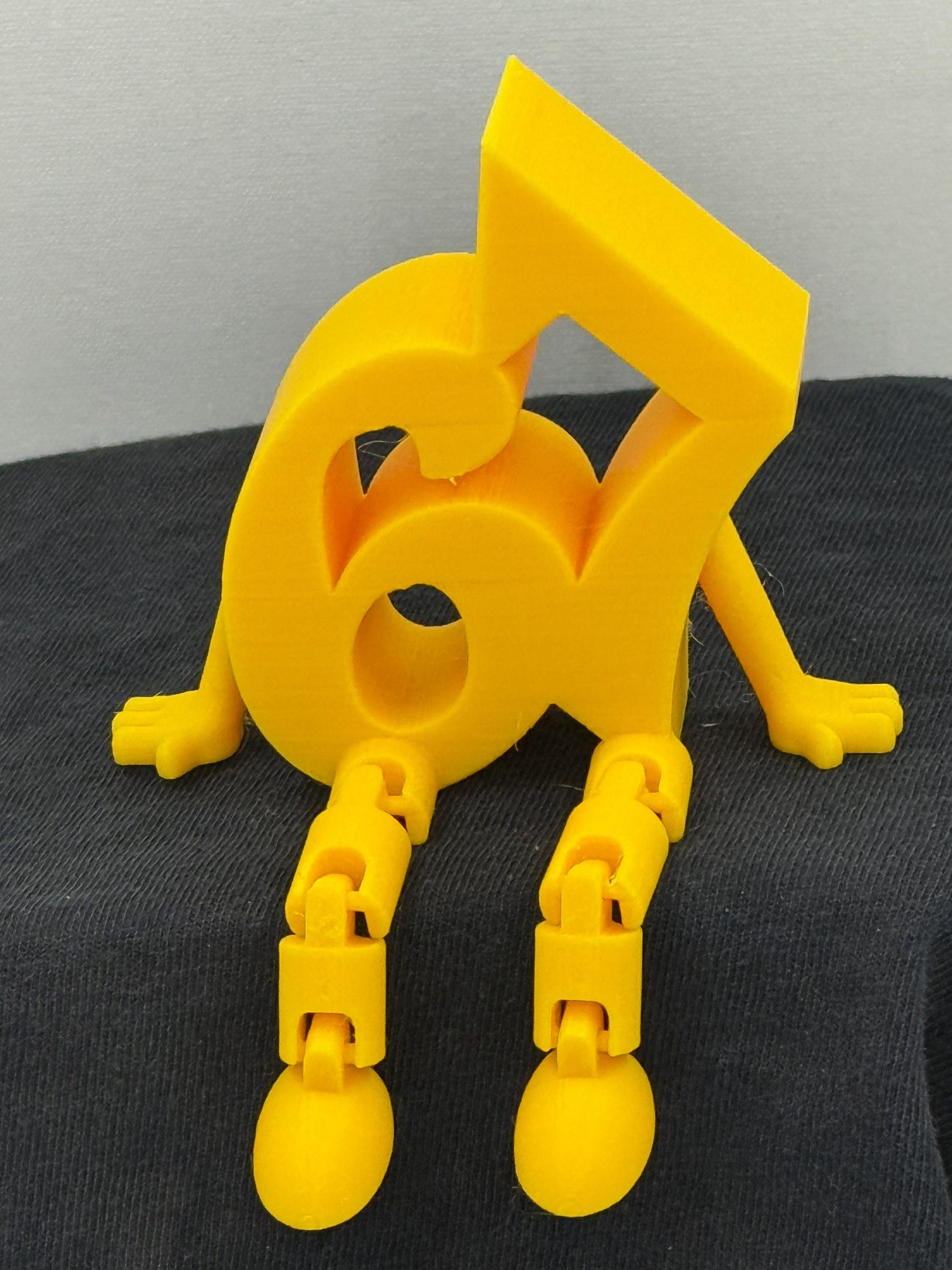 3D Printed 67 Flexi Buddy | Flexible Number Figure | Articulated Fidget ...