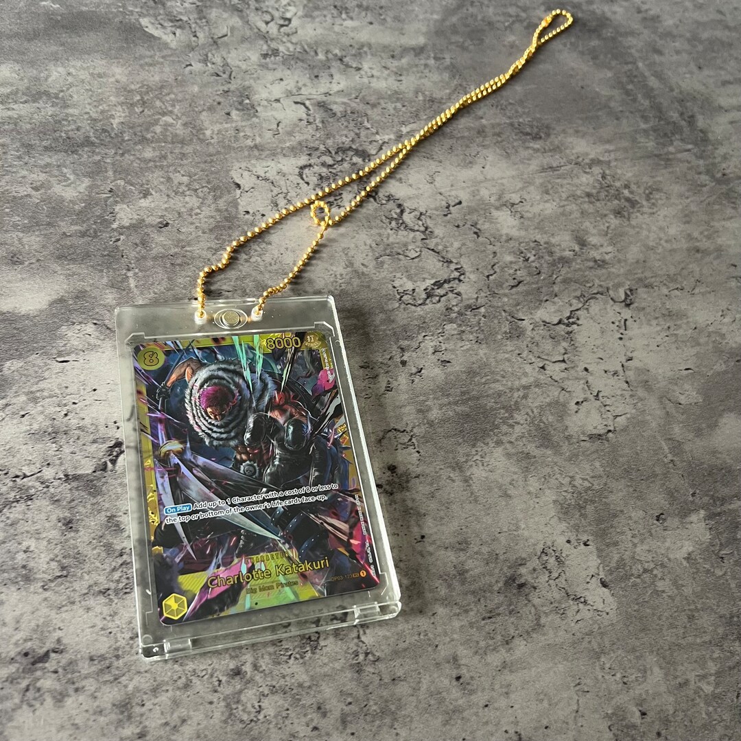 Necklace Card Protector - Etsy