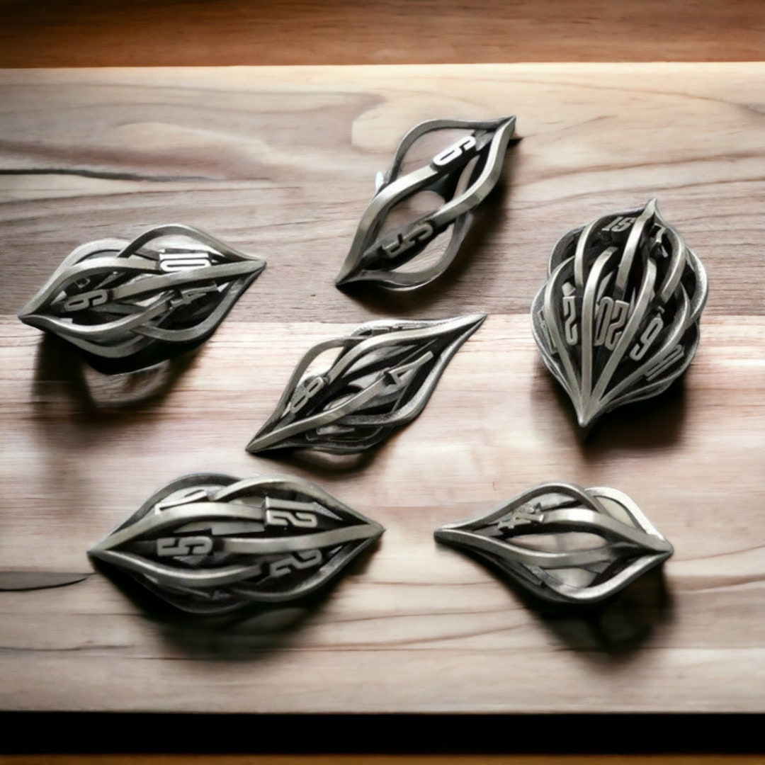 DND Dice Set With Box Dice Box DND Dice Unique Dice Set Gift for Her Gift for Him Geek Gift ...