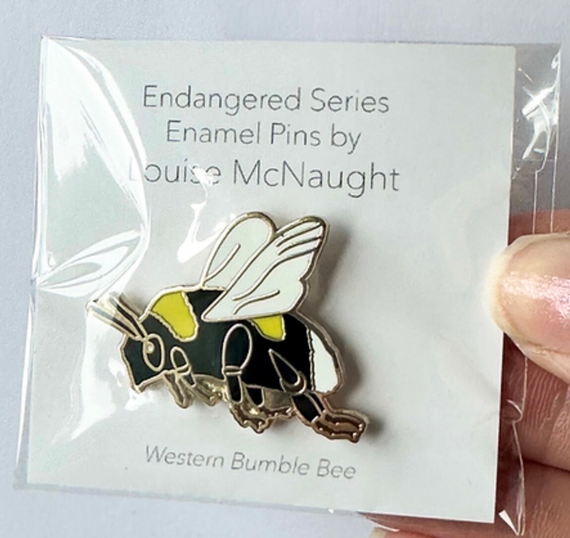 Bumble Bee Limited Edition Enamel Pin Badge, Enamel Pins, Endangered ...