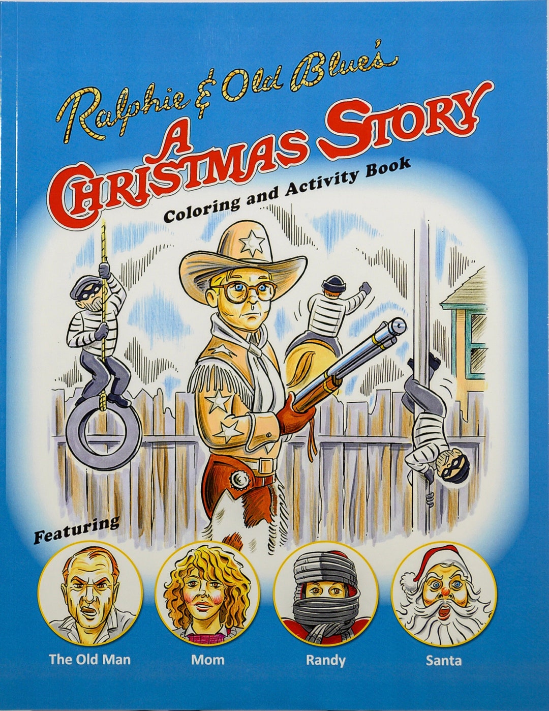 A Christmas Story Coloring and Activity Book - Etsy