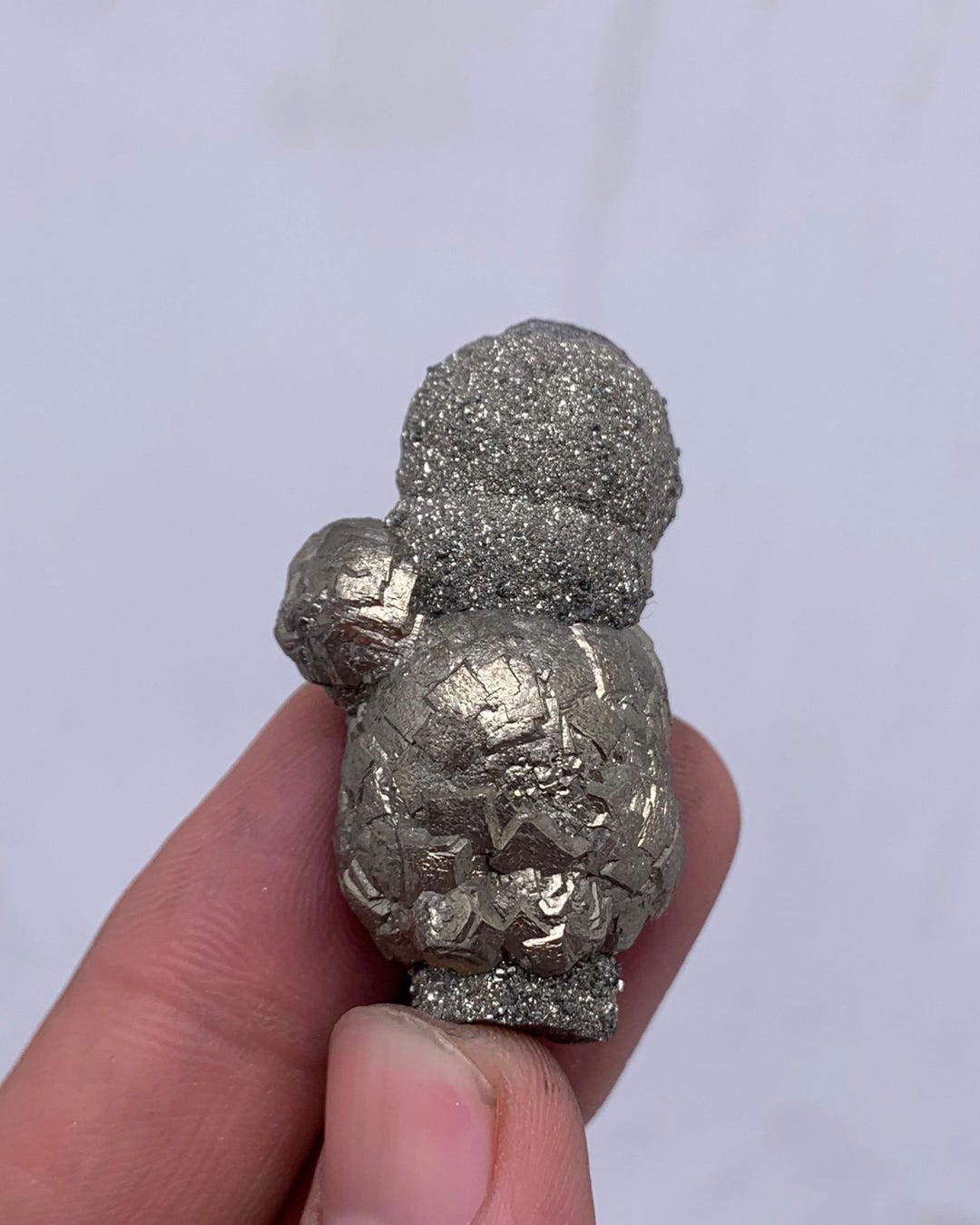 Natural Pyrite Marcasite Specimen - Unique 50g Raw Mineral Stone for ...
