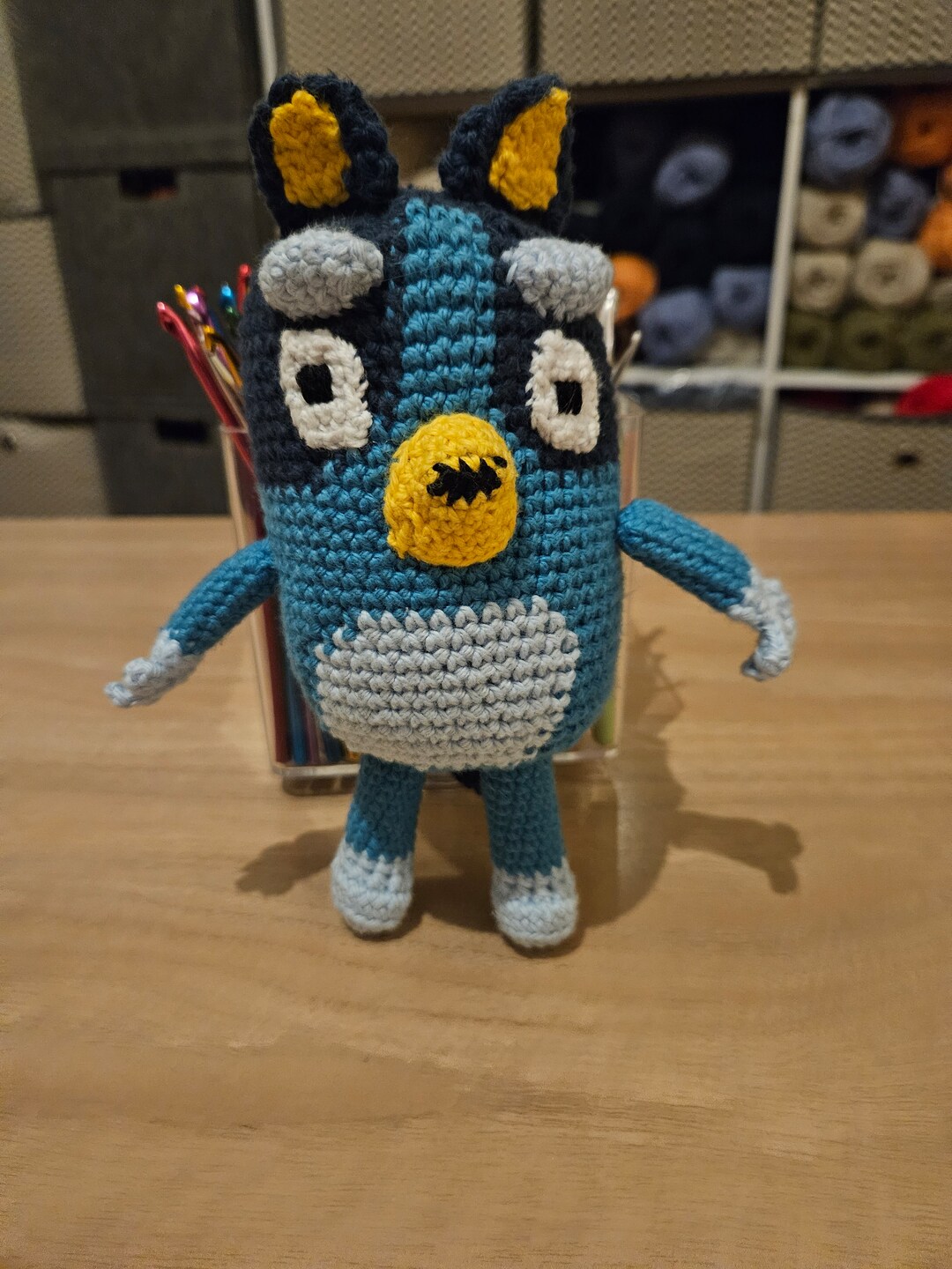 Bluey Crocheted Toy - Etsy