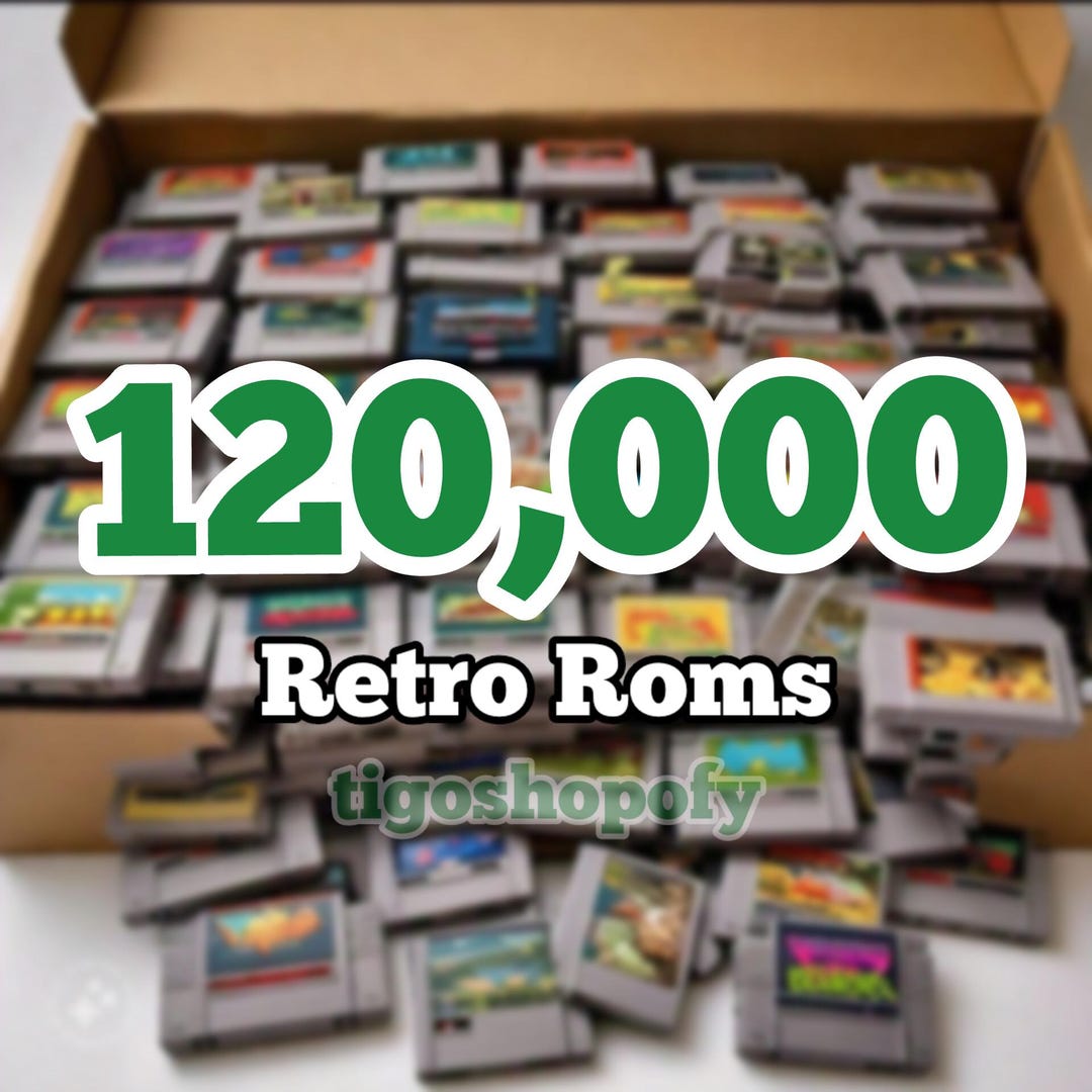 Ultimate Mega ROM Collection - Etsy