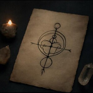 Custom Magic Sigil – Personal Energy Shield, Manifestation Talisman ...