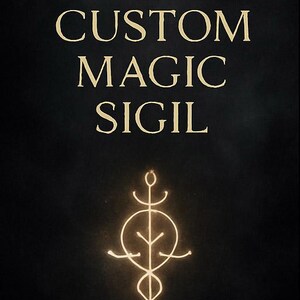 Custom Magic Sigil – Personal Energy Shield, Manifestation Talisman ...