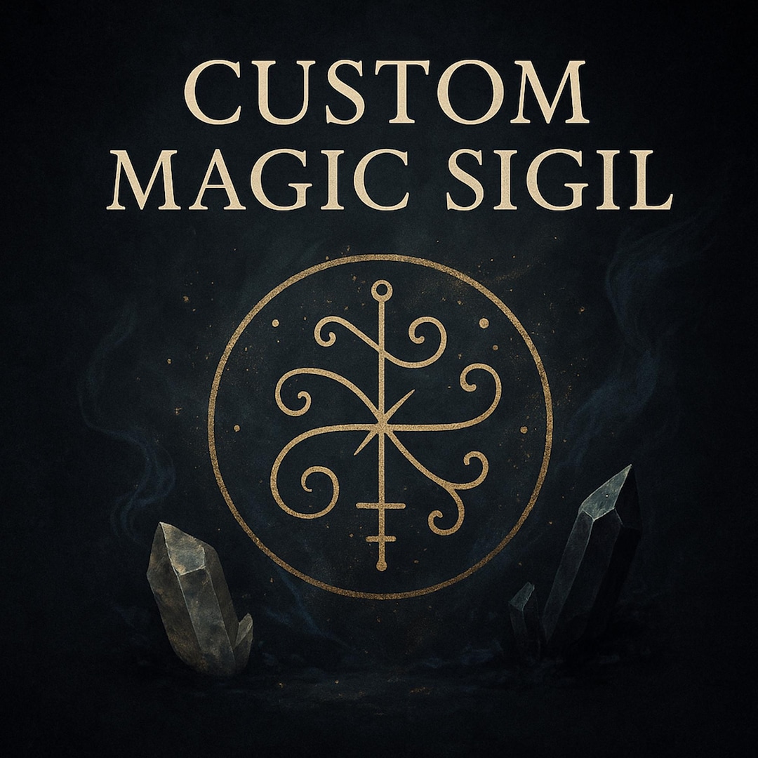 Custom Magic Sigil – Personal Energy Shield, Manifestation Talisman ...