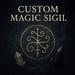 Custom Magic Sigil – Personal Energy Shield, Manifestation Talisman ...