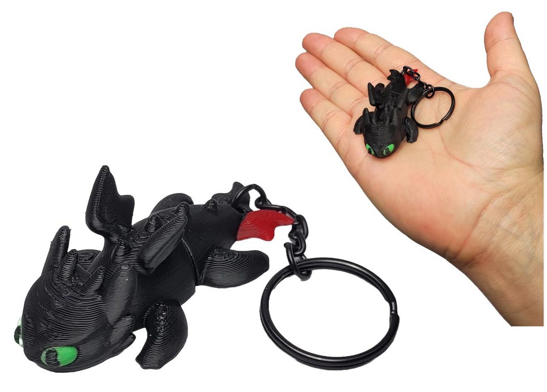 Toothless Toothless Keychain MMMINI - Etsy