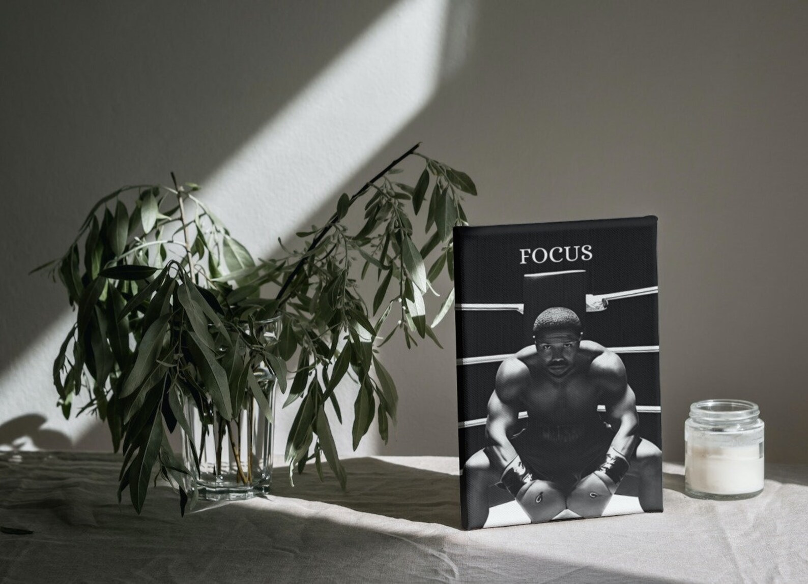 Adonis Creed Minimalist Movie Poster Downloadable Wall Art Aesthetic ...