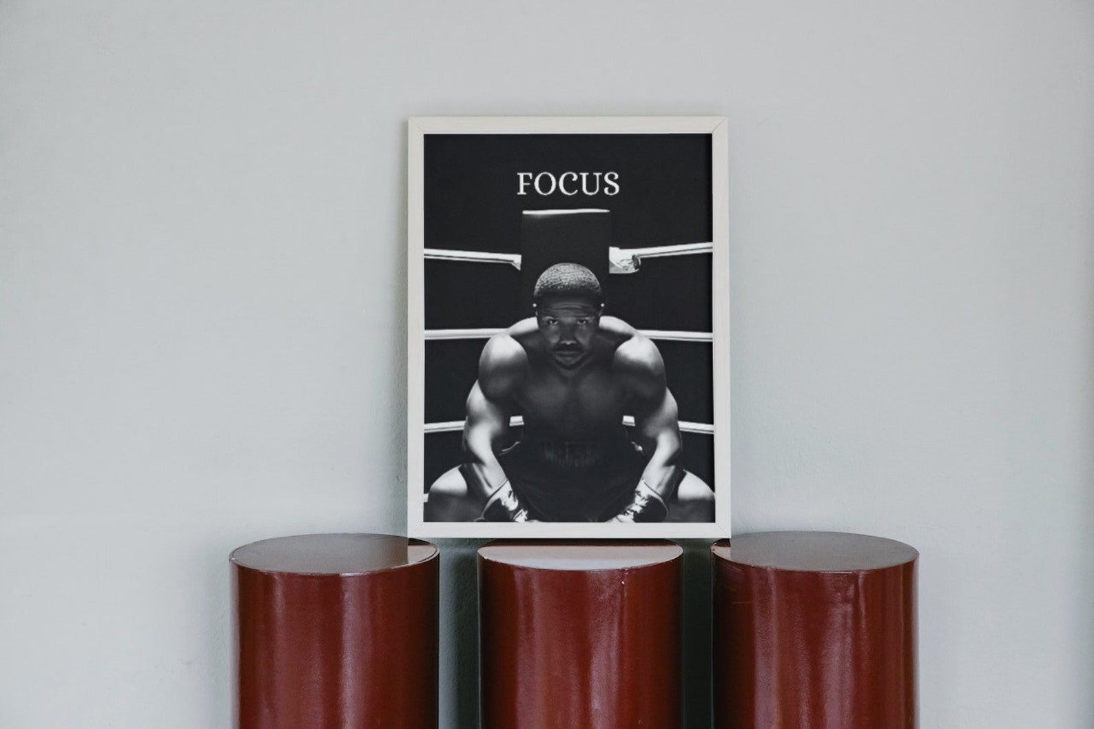 Adonis Creed Minimalist Movie Poster Downloadable Wall Art Aesthetic ...