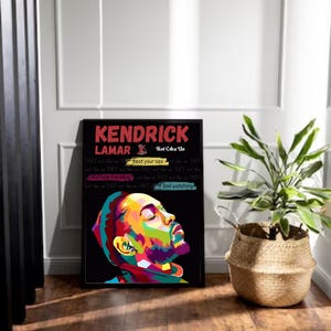 Kendrick Lamar Poster Not Like Us Poster Rap Diss Track Art Decor Hi ...