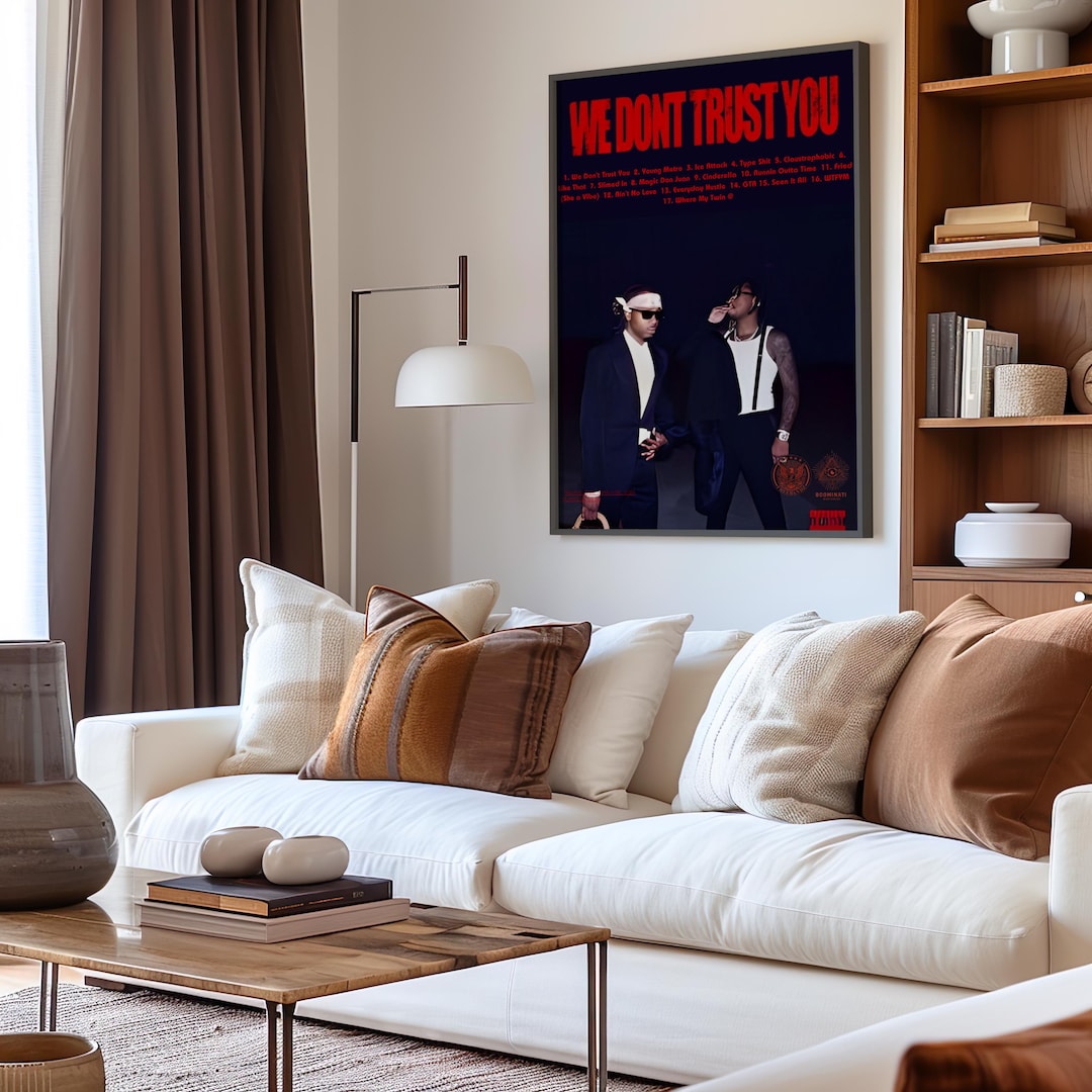 Rap Poster Future We Don't Trust You Metro Boomin Poster Hip Hop Wall ...