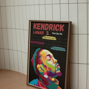 Kendrick Lamar Poster Not Like Us Poster Rap Diss Track Art Decor Hi ...