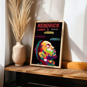 Kendrick Lamar Poster Not Like Us Poster Rap Diss Track Art Decor Hi ...