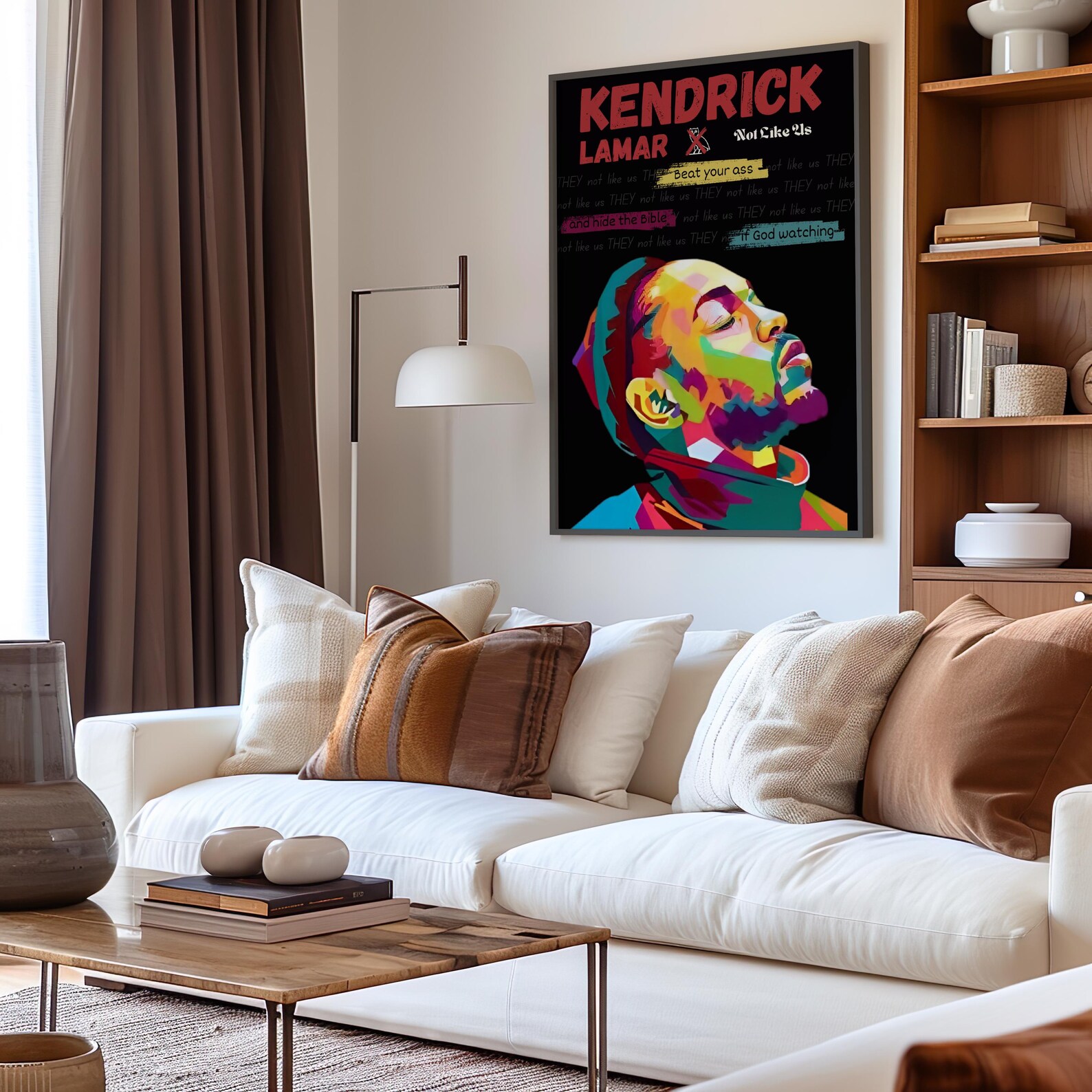 Kendrick Lamar Poster Not Like Us Poster Rap Diss Track Art Decor Hi ...