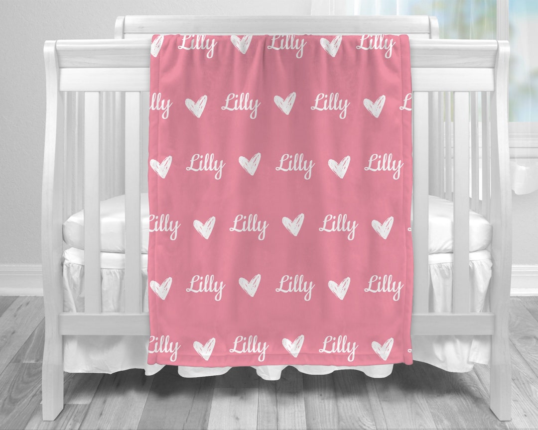 Personalized Name Blanket for Your Daughter and Son, Customized Name ...