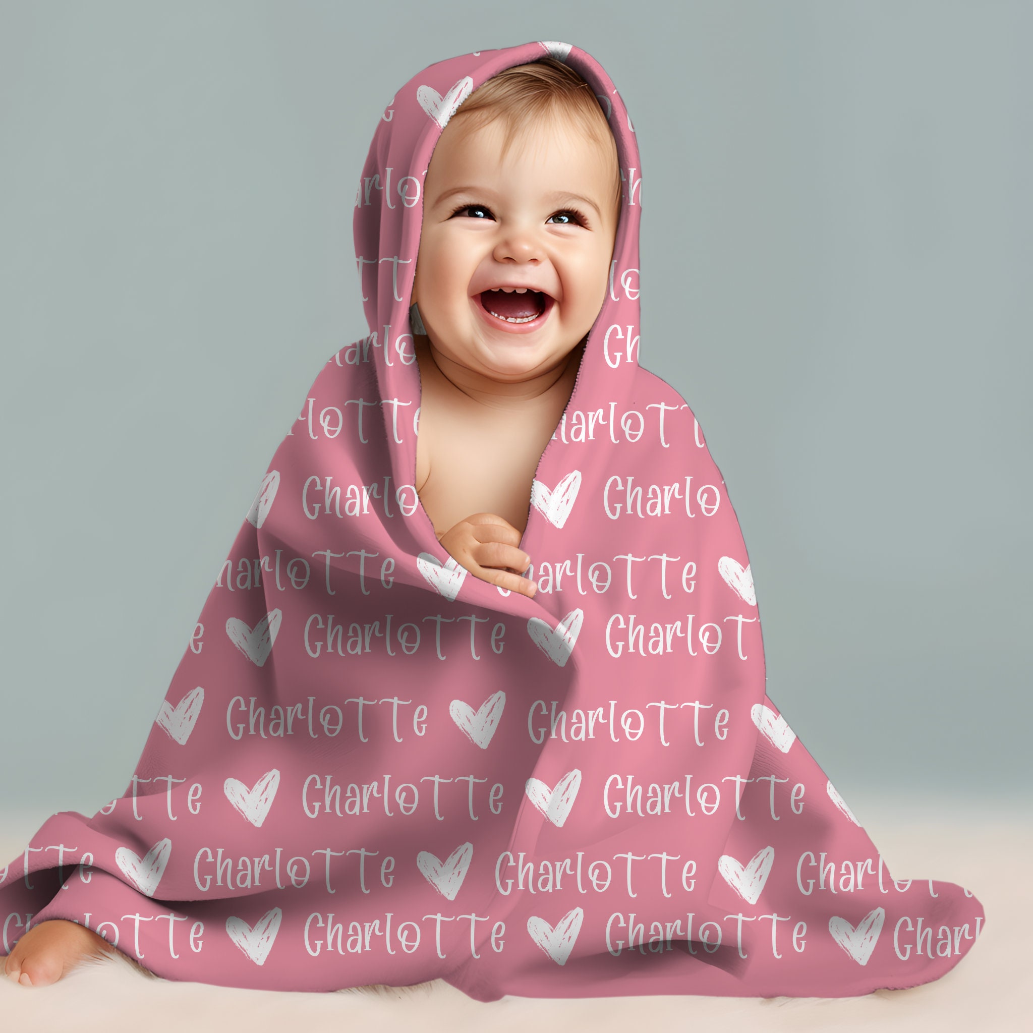 Personalized Name Blanket for Your Daughter and Son, Customized Name ...