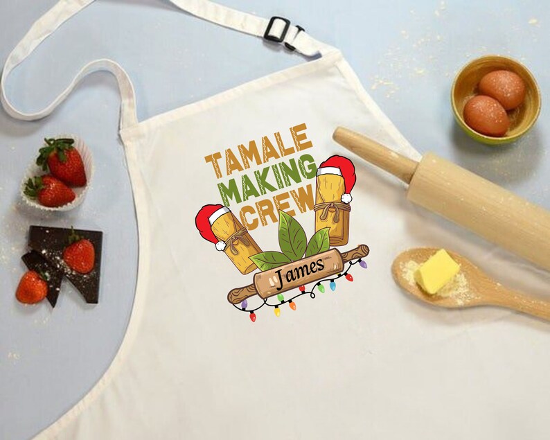 Personalized Tamale Making Crew Apron, Mexican Christmas Gift - Etsy