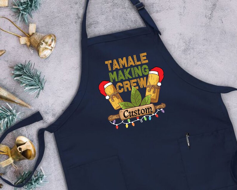 Personalized Tamale Making Crew Apron, Mexican Christmas Gift - Etsy