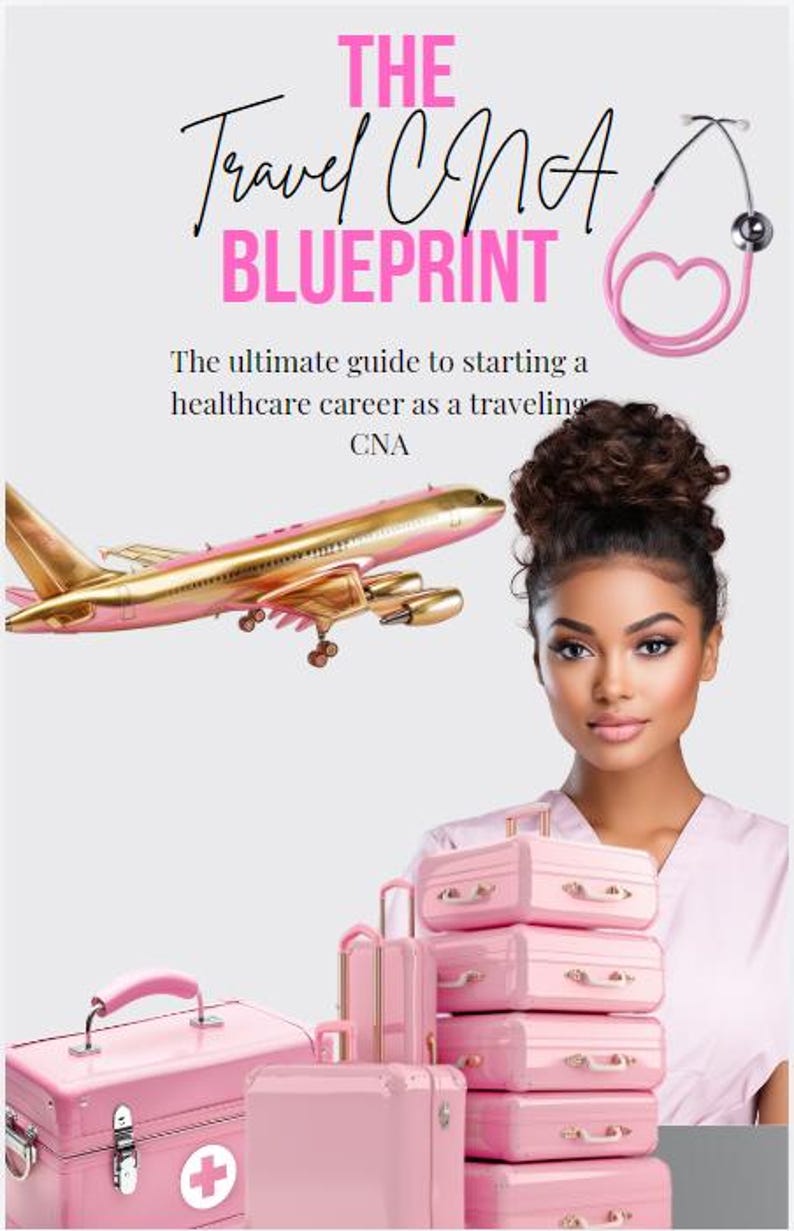 The Travel CNA Blueprint - Etsy