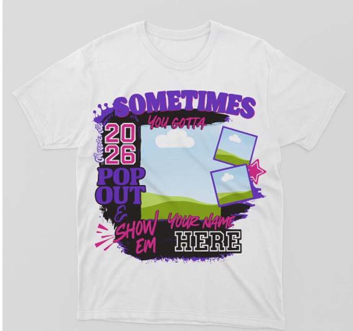 Pop Out & Show Em Templates - Etsy