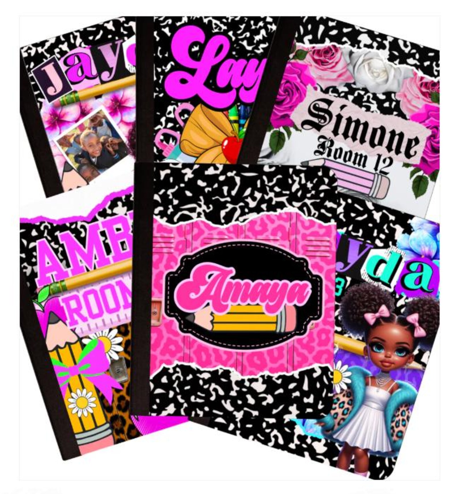 My K12 Back to School Notebook Template Bundles - Etsy