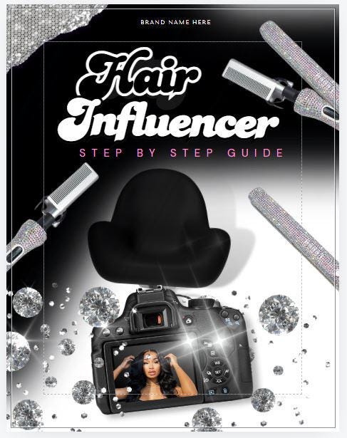 Wig HAIR Influencer Step-by-step Guide - Etsy