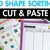 2D Shape Sorting Cut and Paste Activity Worksheets for Kindergarten ...