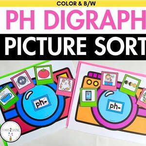 Beginning PH Digraph Sort | Beginning PH Digraph Sorting Activity | PH ...