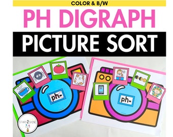 Beginning Digraph Clipart - Words Beginning With PH - Commercial Use ...