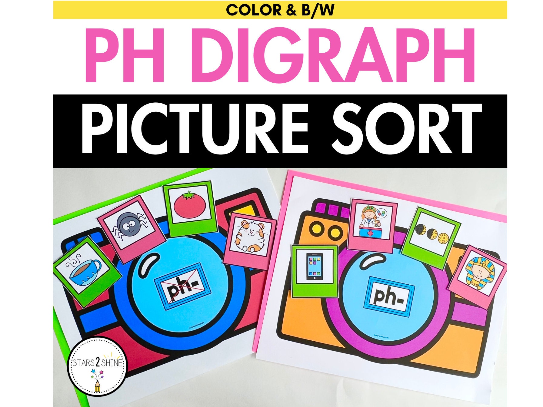 Beginning PH Digraph Sort | Beginning PH Digraph Sorting Activity | PH ...