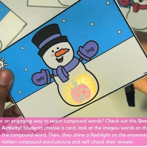 Compound Words With Pictures & Words | Compound Word Flashlight ...