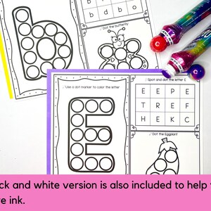 Alphabet Dot Marker Printable Worksheets | Letters Bingo Dauber ...