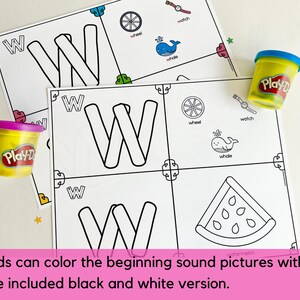 Play Doh Alphabet Mats | Printable Playdough Mats | Alphabet Playdough ...