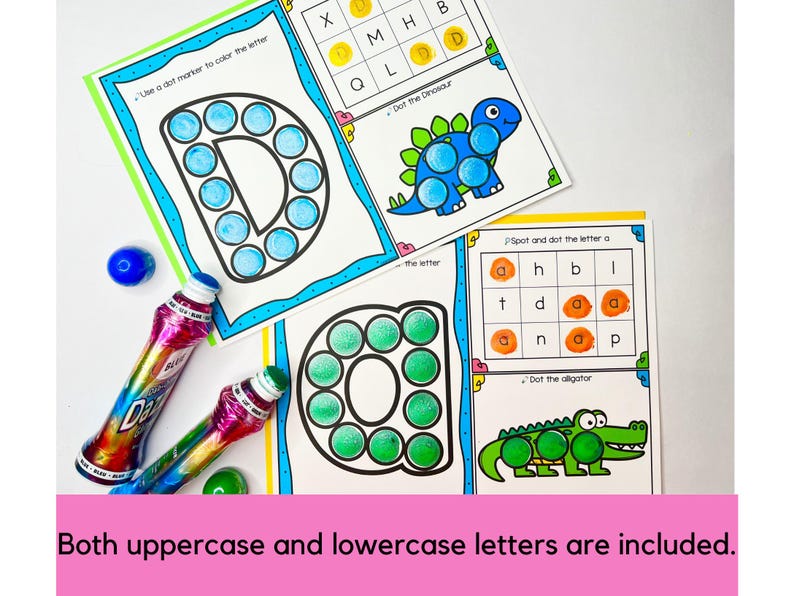 Alphabet Dot Marker Printable Worksheets | Letters Bingo Dauber ...