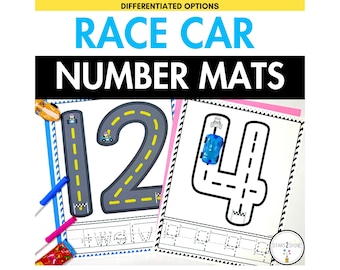 Race Car Letter Formation Mats | Road Alphabet Fine Motor Activity ...