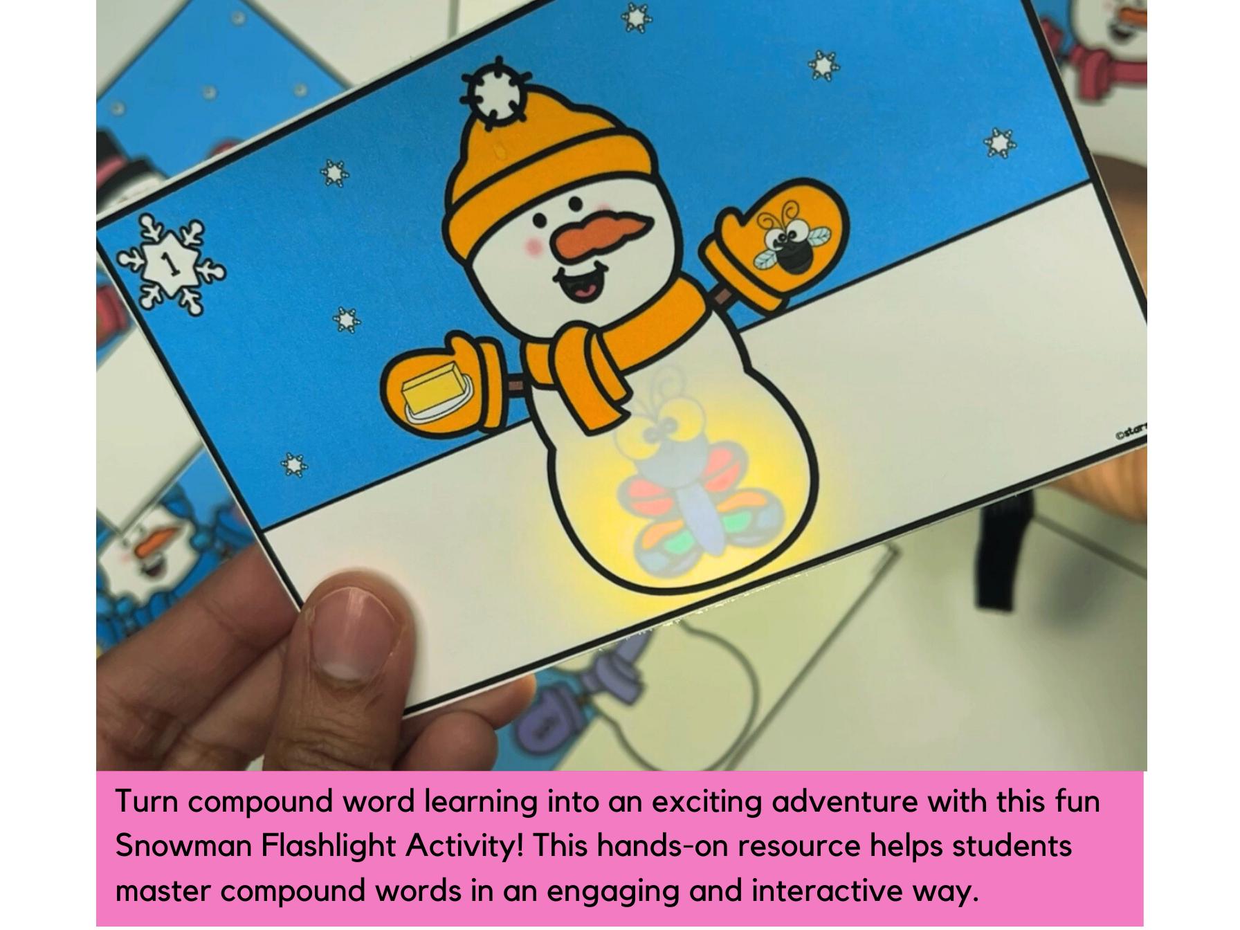 Compound Words With Pictures & Words | Compound Word Flashlight ...