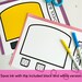 School Bus Craft | Name Craft for Preschool and Kindergarten | Bulletin ...