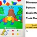 Dinosaur Pattern Blocks Mats and Task Cards | Pattern Block Templates ...
