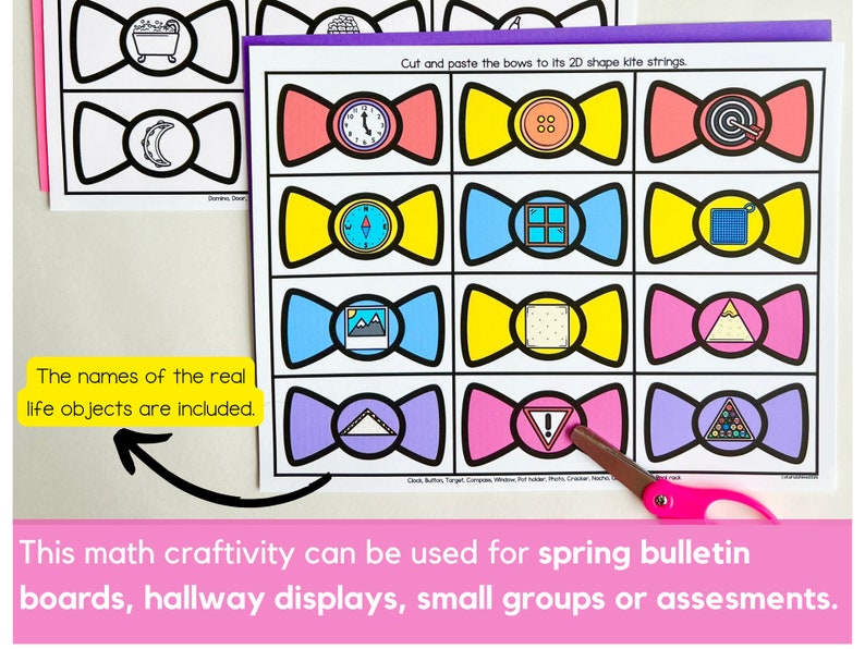 Kite Craft | 2D Shape Craft | Printable Spring Craftivity for Pre K ...