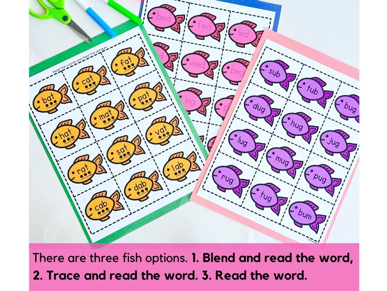 Winter CVC Words | Feed the Penguin CVC Words Kindergarten Activity ...