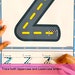 Race Car Letter Formation Mats | Road Alphabet Fine Motor Activity ...