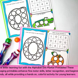 Alphabet Dot Marker Printable Worksheets | Letters Bingo Dauber ...