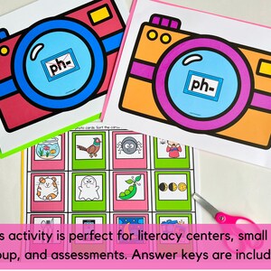 Beginning PH Digraph Sort | Beginning PH Digraph Sorting Activity | PH ...