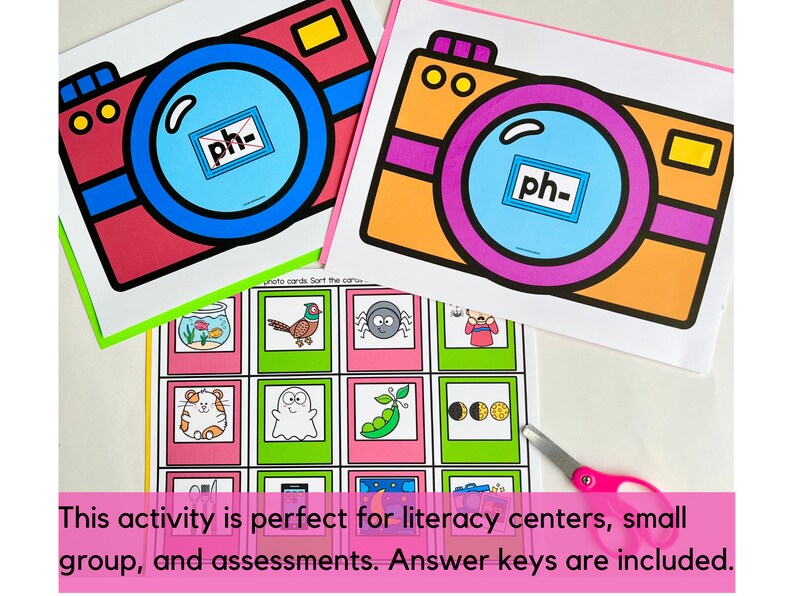 Beginning PH Digraph Sort | Beginning PH Digraph Sorting Activity | PH ...