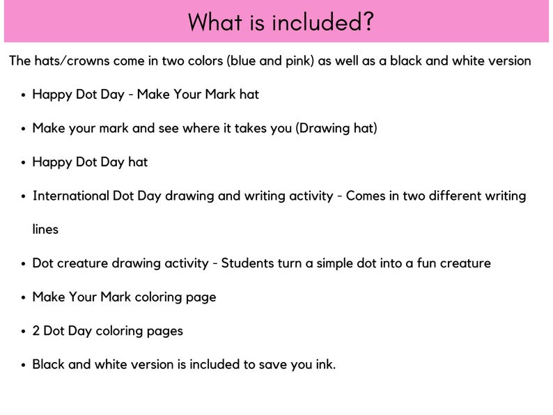 International Dot Day Printables | Dot Day Coloring Page | Dot Day ...