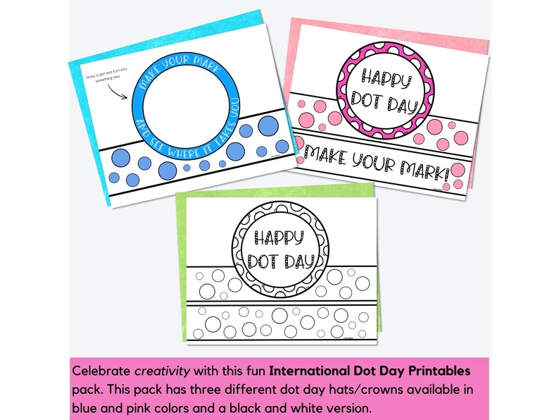 International Dot Day Printables | Dot Day Coloring Page | Dot Day ...