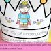 First Day of School Crowns or Hat for Preschool, Kindergarten, 1st ...